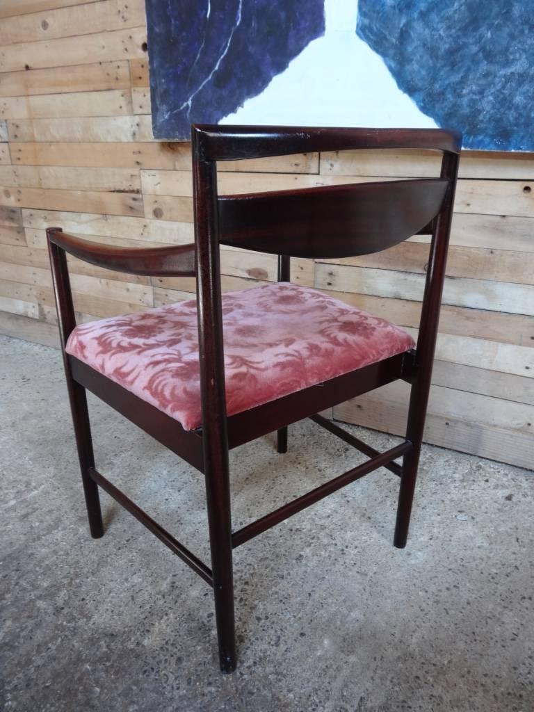 Mid-Century Modern 1960 6x Rosewood McIntosh Dining Chairs at 1stDibs