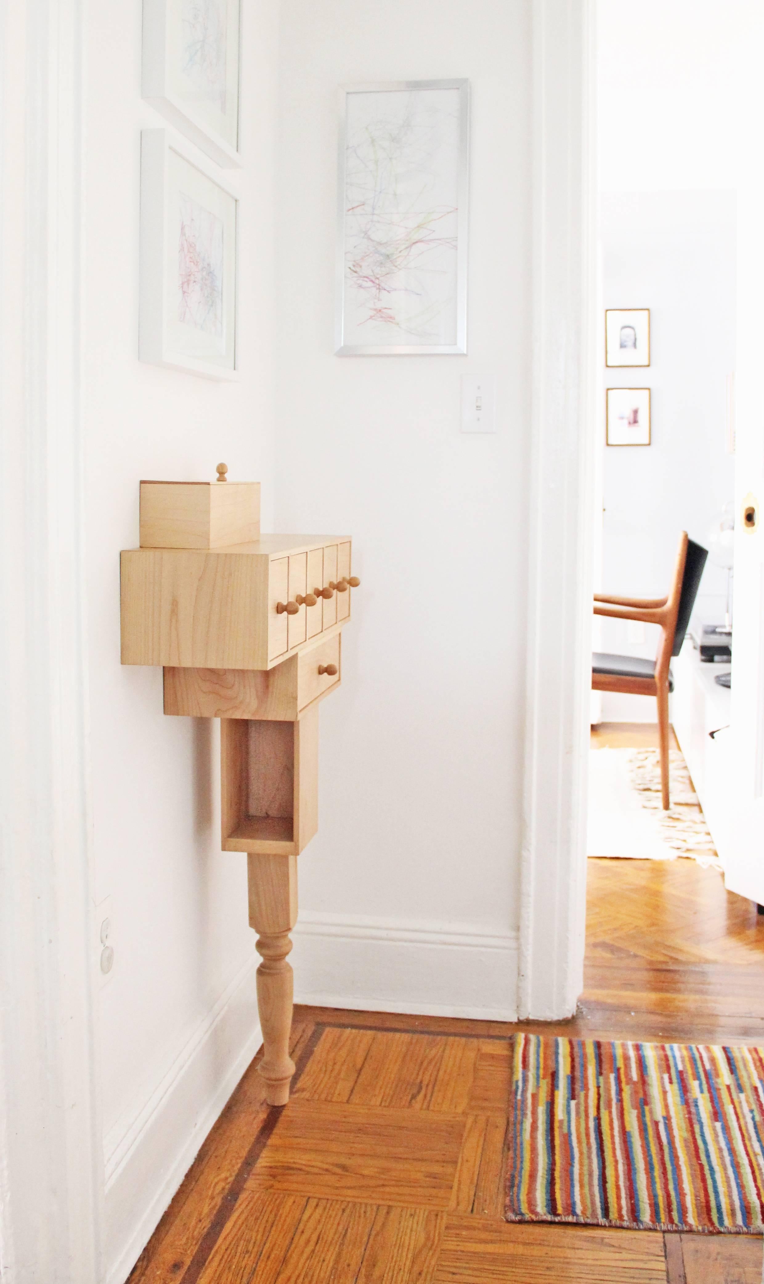 Entry Console in Maple by Pelle For Sale at 1stDibs | maple entry table