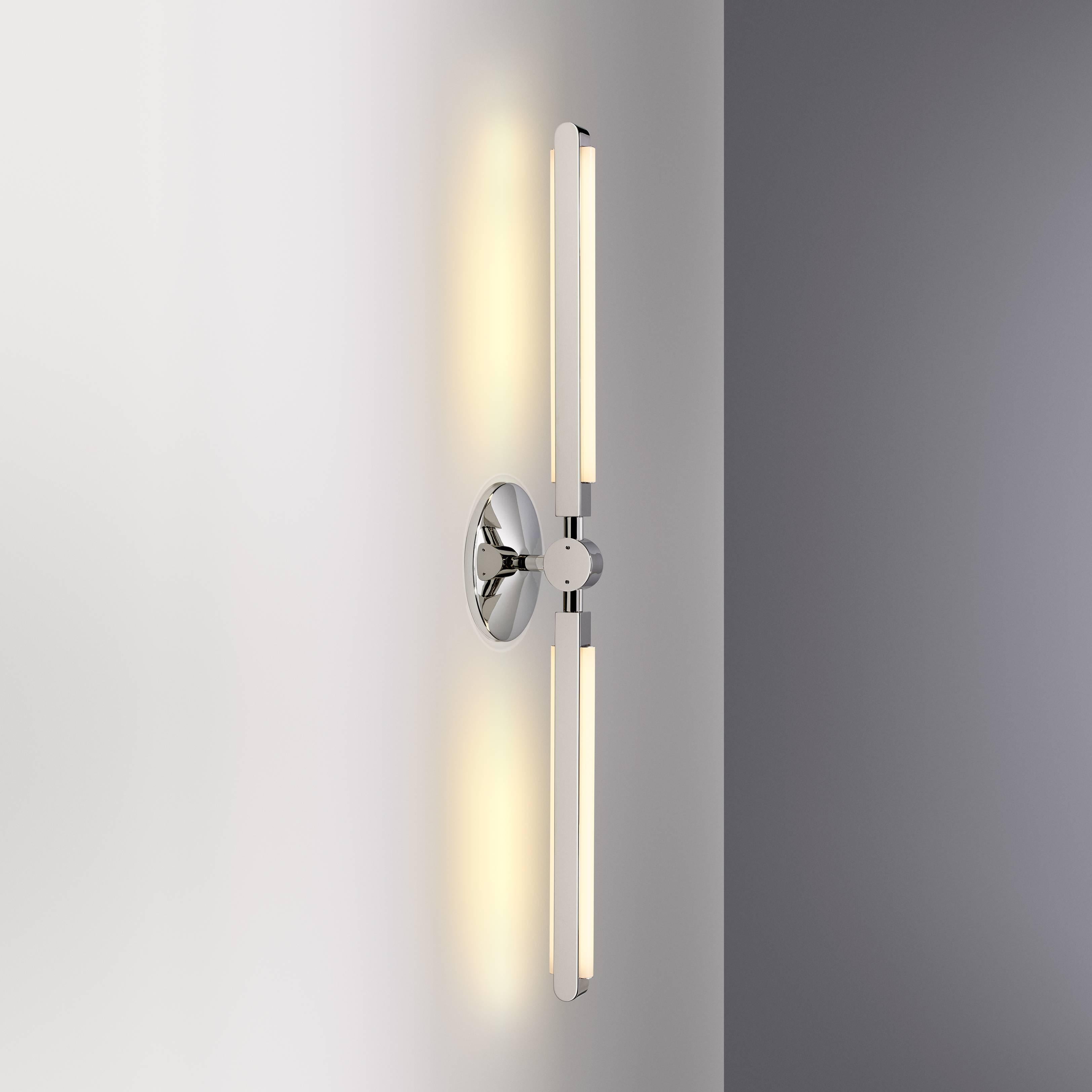 Pris Linear Sconce in Polished Nickel by PELLE For Sale at 1stDibs ...