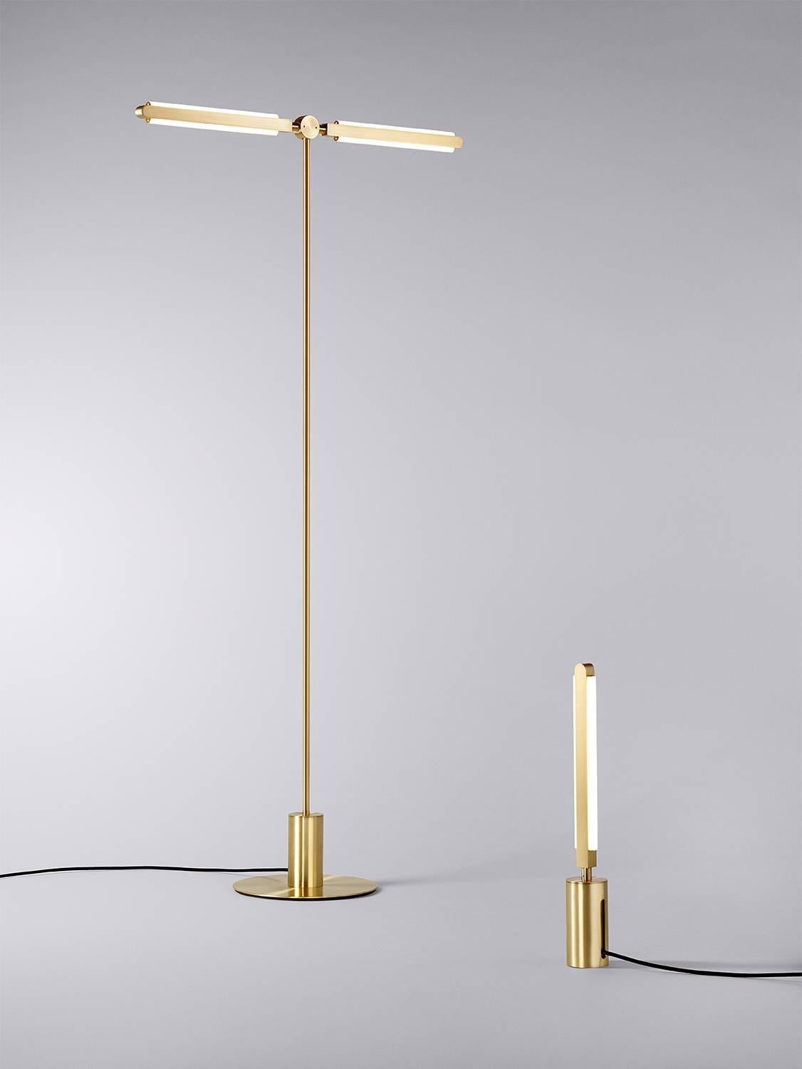 Pris Table Lamp in Satin Brass by PELLE For Sale at 1stDibs | pris a ...