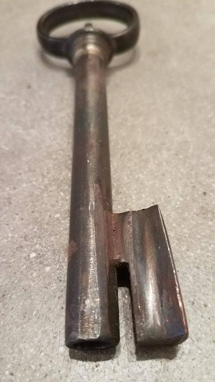 18th Century Swiss Door Latch with Original Key For Sale at 1stDibs