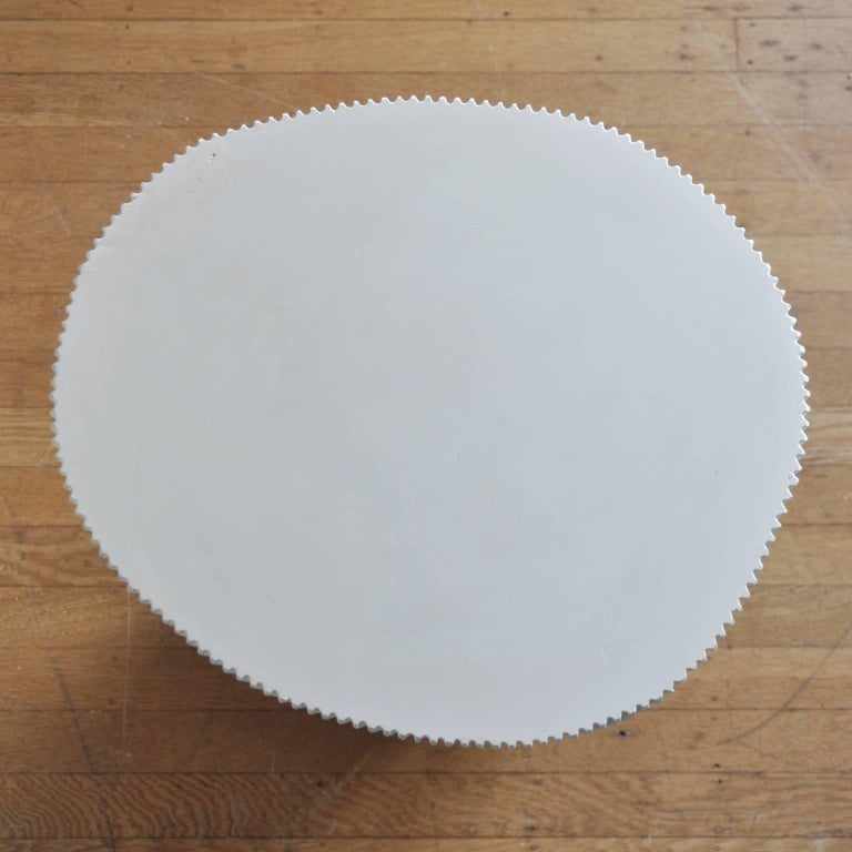 Elna Side Table Made from Cast Gypsum at 1stDibs