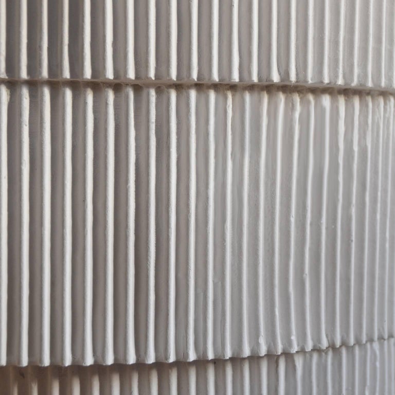 Elna Side Table Made from Cast Gypsum at 1stDibs