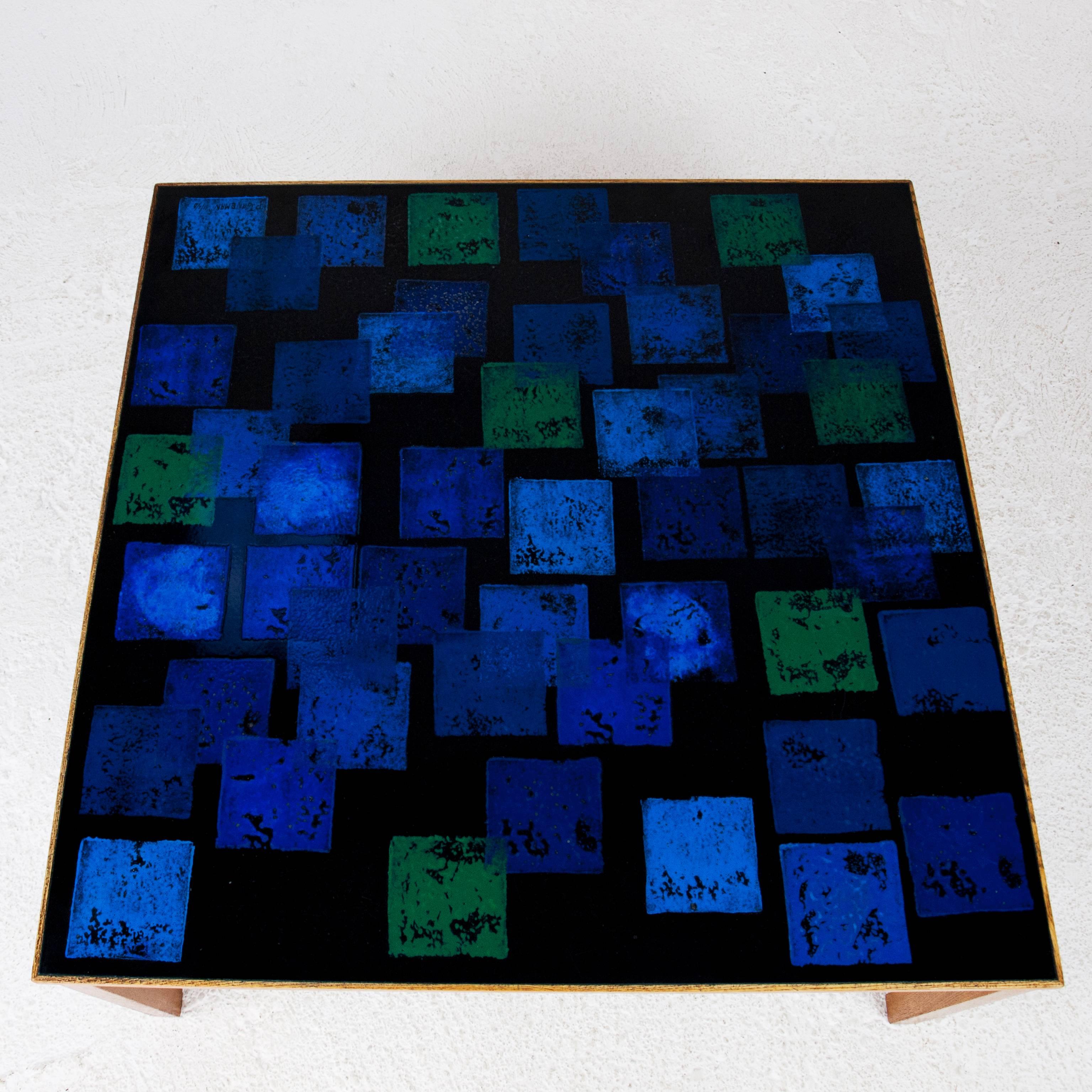 Swedish Trivia Coffee Table by P. Torneman and David Rosen for NK ...