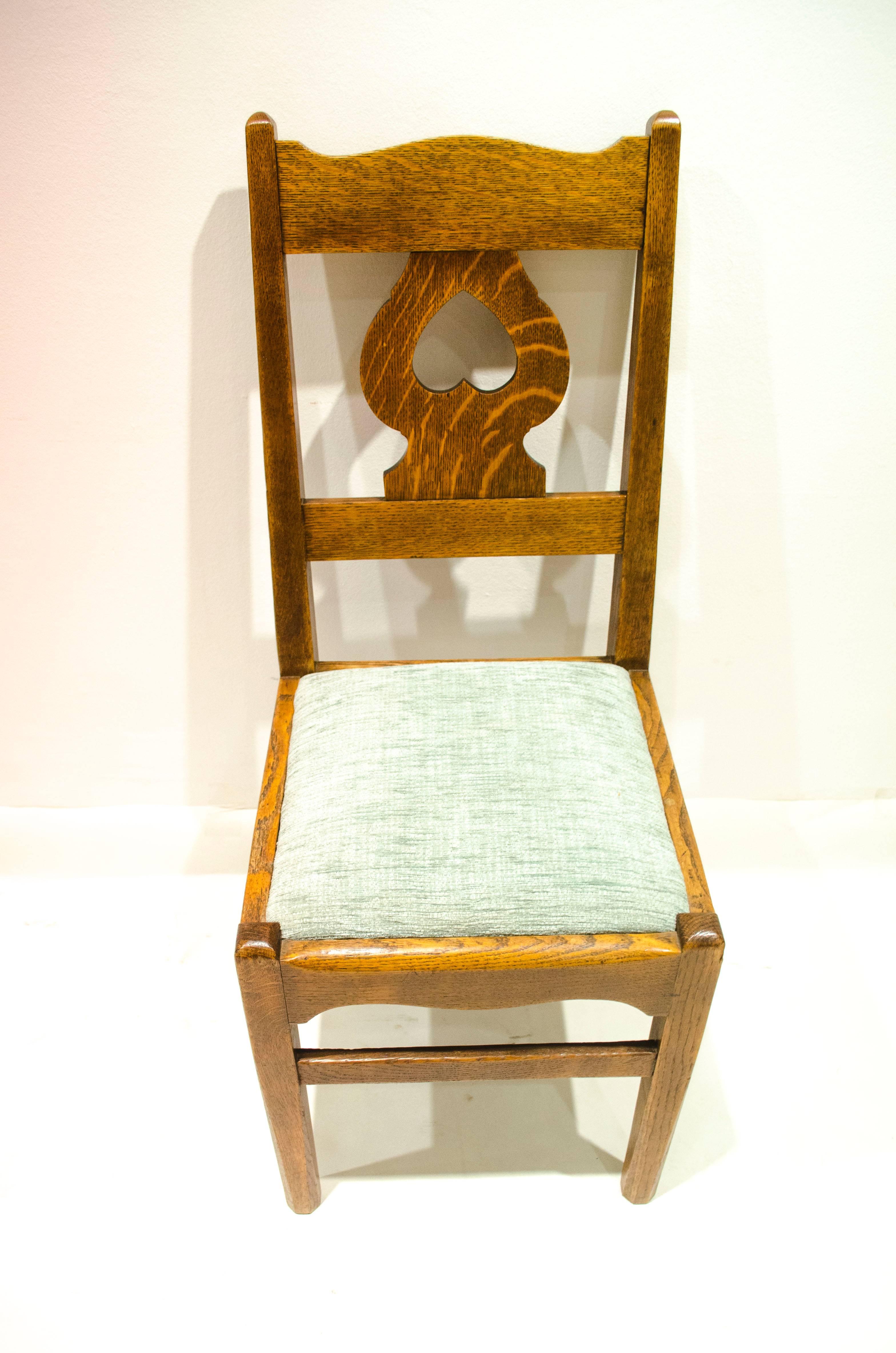 A Rare Pair of Arts and Crafts Oak Chairs by C F A Voysey at 1stDibs ...
