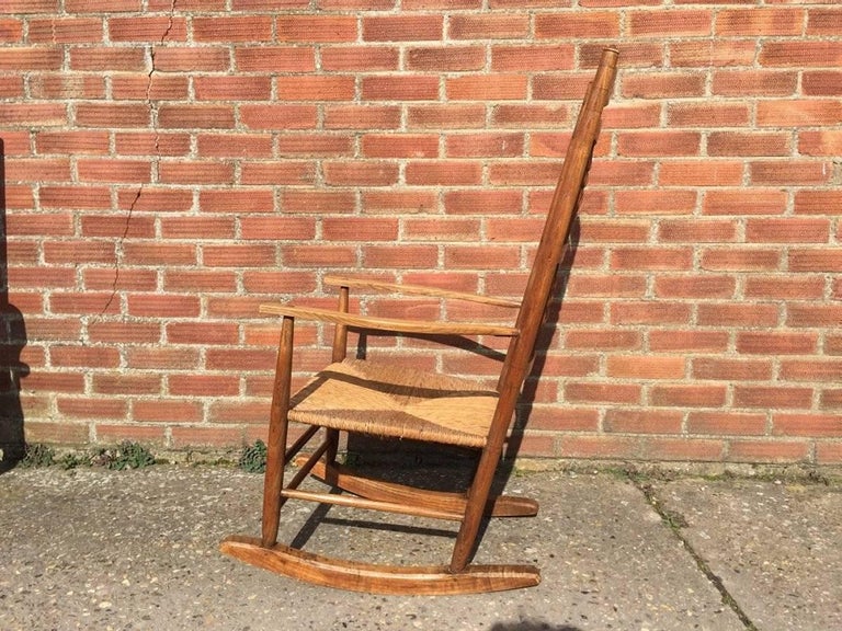Cotswold School Rocking Chair Made From Ash by Edward Gardiner at 1stDibs