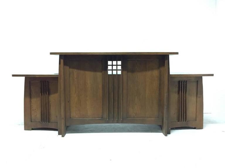 Custom-Made Oak Desk in the Style of Charles Rennie Mackintosh For Sale ...