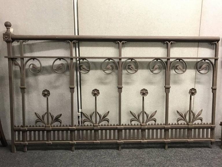 Gothic or Aesthetic Iron Railings in the Style of Thomas Jeckyll with ...