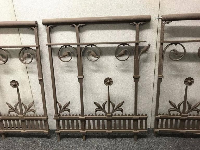 Gothic or Aesthetic Iron Railings in the Style of Thomas Jeckyll with ...
