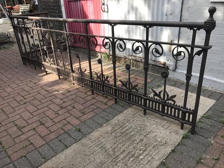 Gothic or Aesthetic Iron Railings in the Style of Thomas Jeckyll with ...
