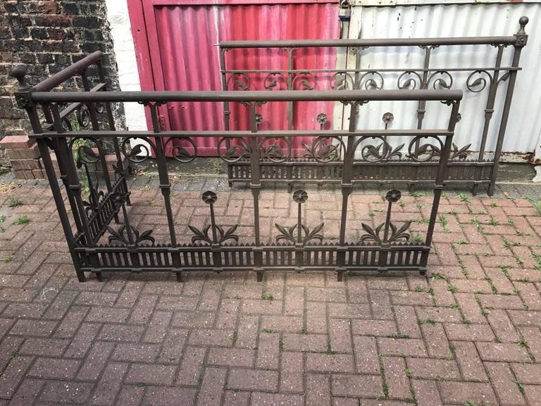 Gothic or Aesthetic Iron Railings in the Style of Thomas Jeckyll with ...