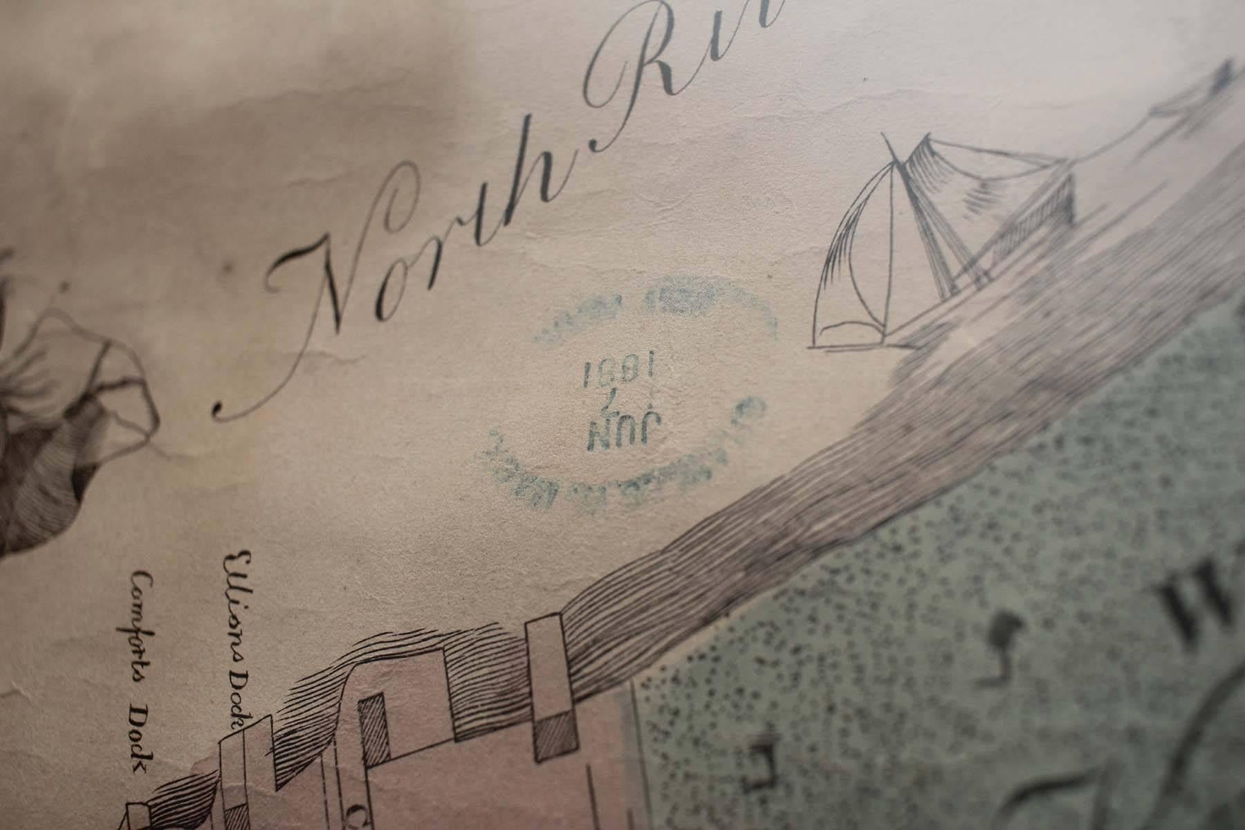 Early Map of New York City at 1stDibs