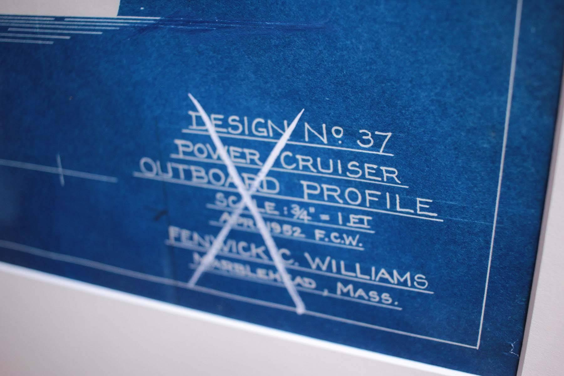 Vintage Nautical Cyanotype at 1stDibs