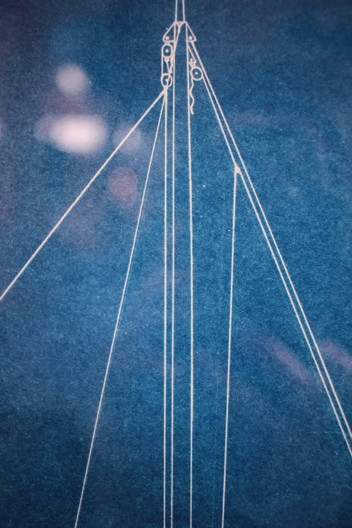 Vintage Nautical Cyanotype at 1stDibs