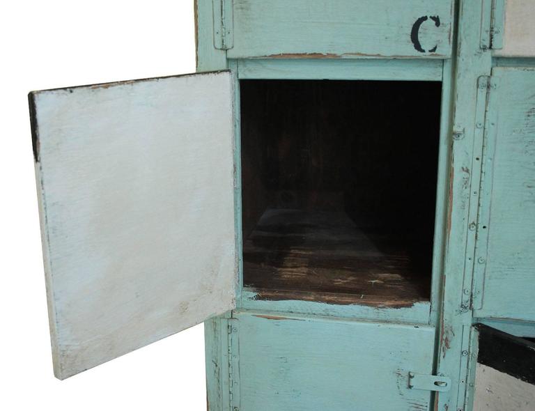 Antique Bowling Alley Lockers at 1stDibs