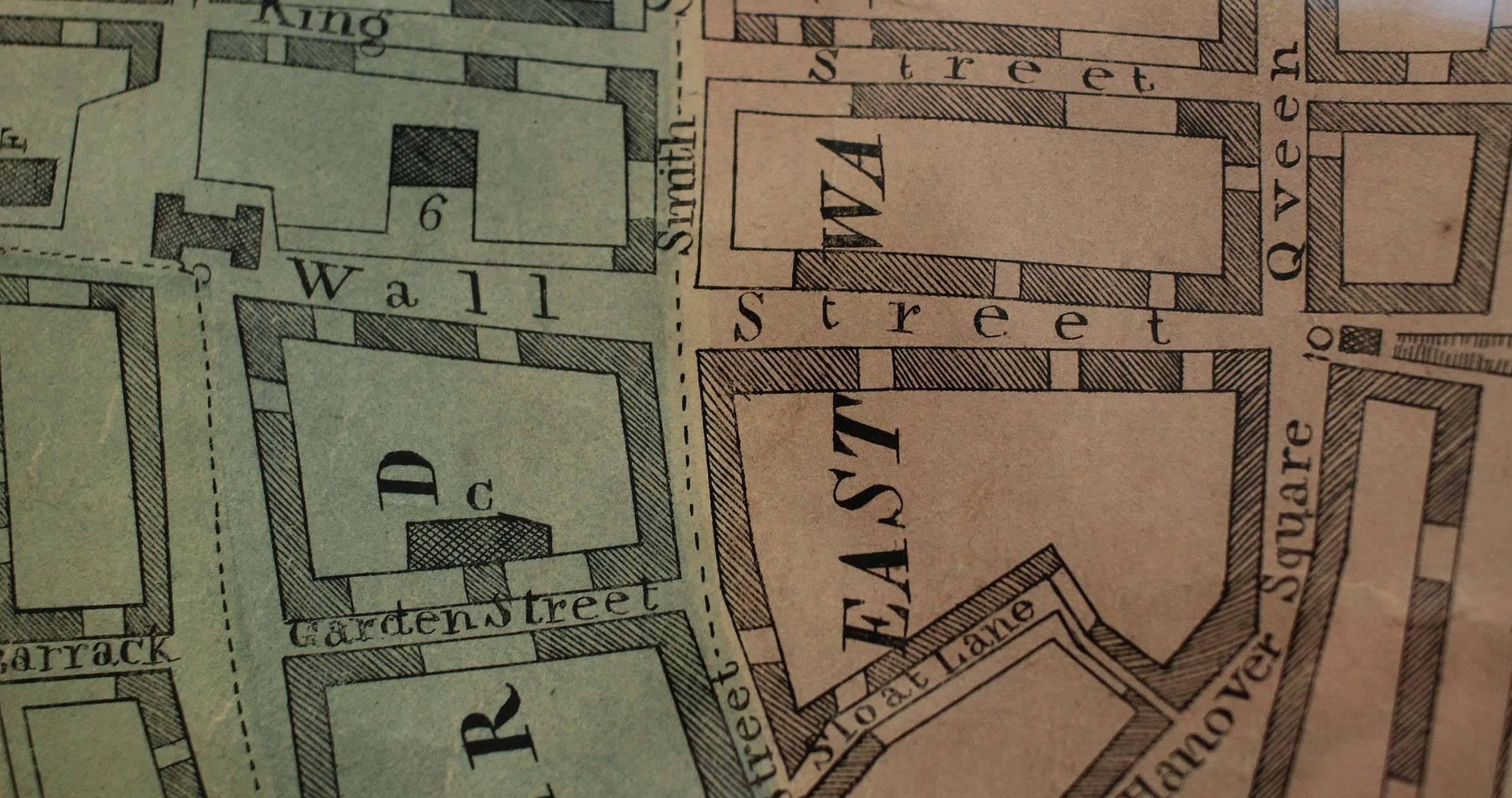 Early Map of New York City at 1stDibs