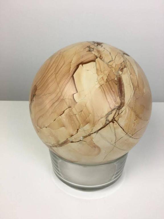 Large Stone Sphere Ball at 1stDibs