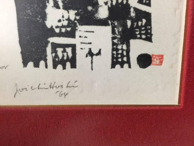 Joichi Hoshi Woodblock Print "Armor" at 1stDibs