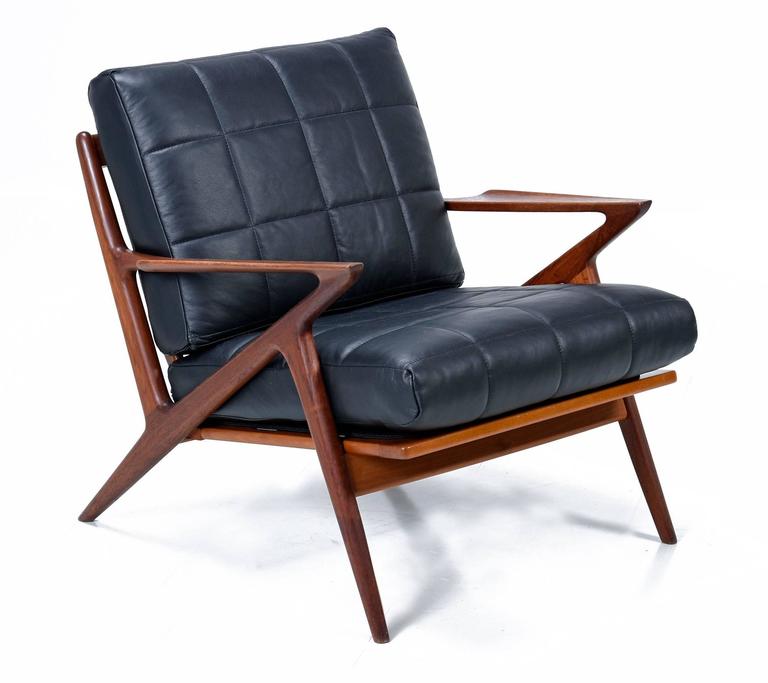Restored Mid Century Modern Z-Chair at 1stDibs | mid century z chair, z ...