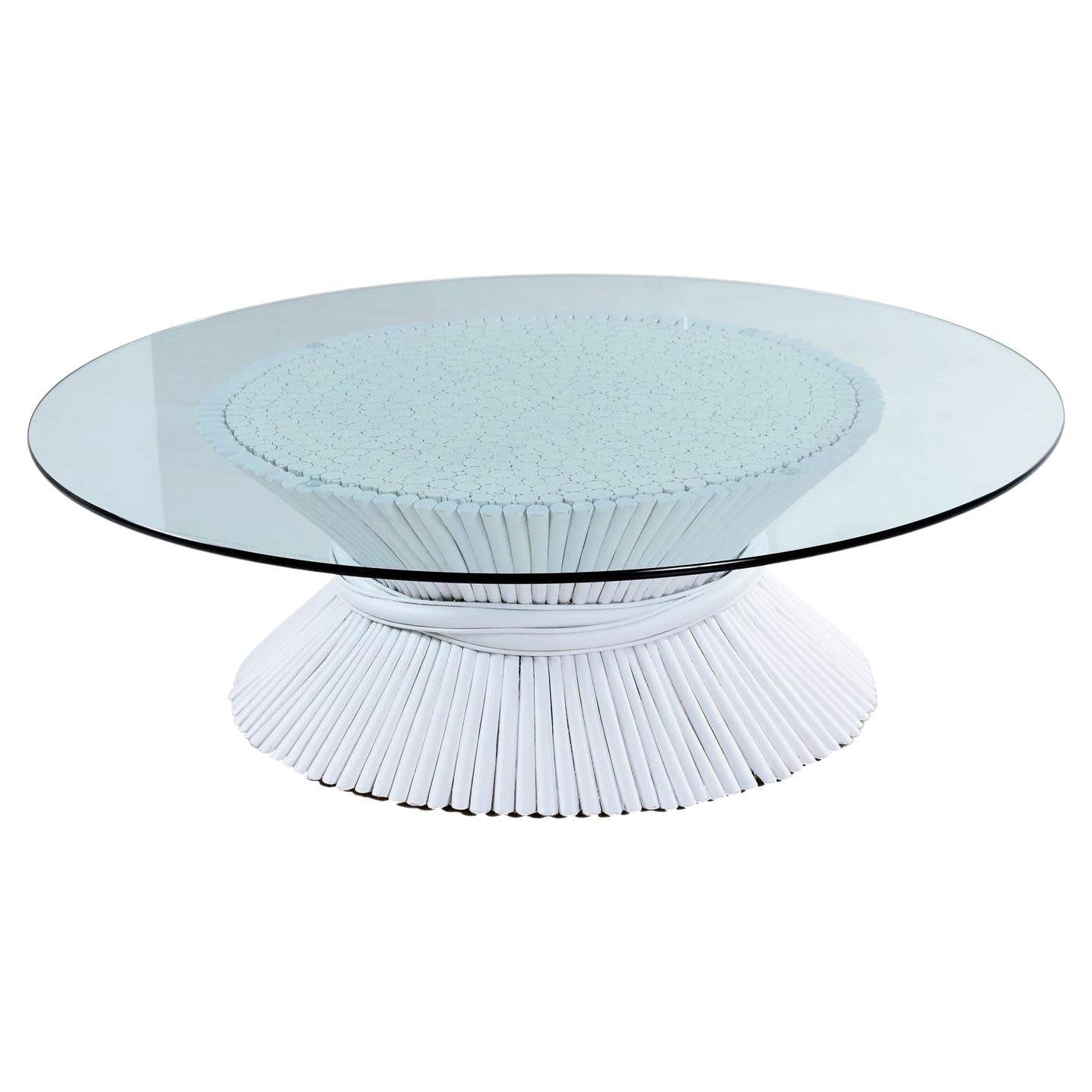 Sheath of "Wheat" Style Round Base for Round Glass Dining Conference ...