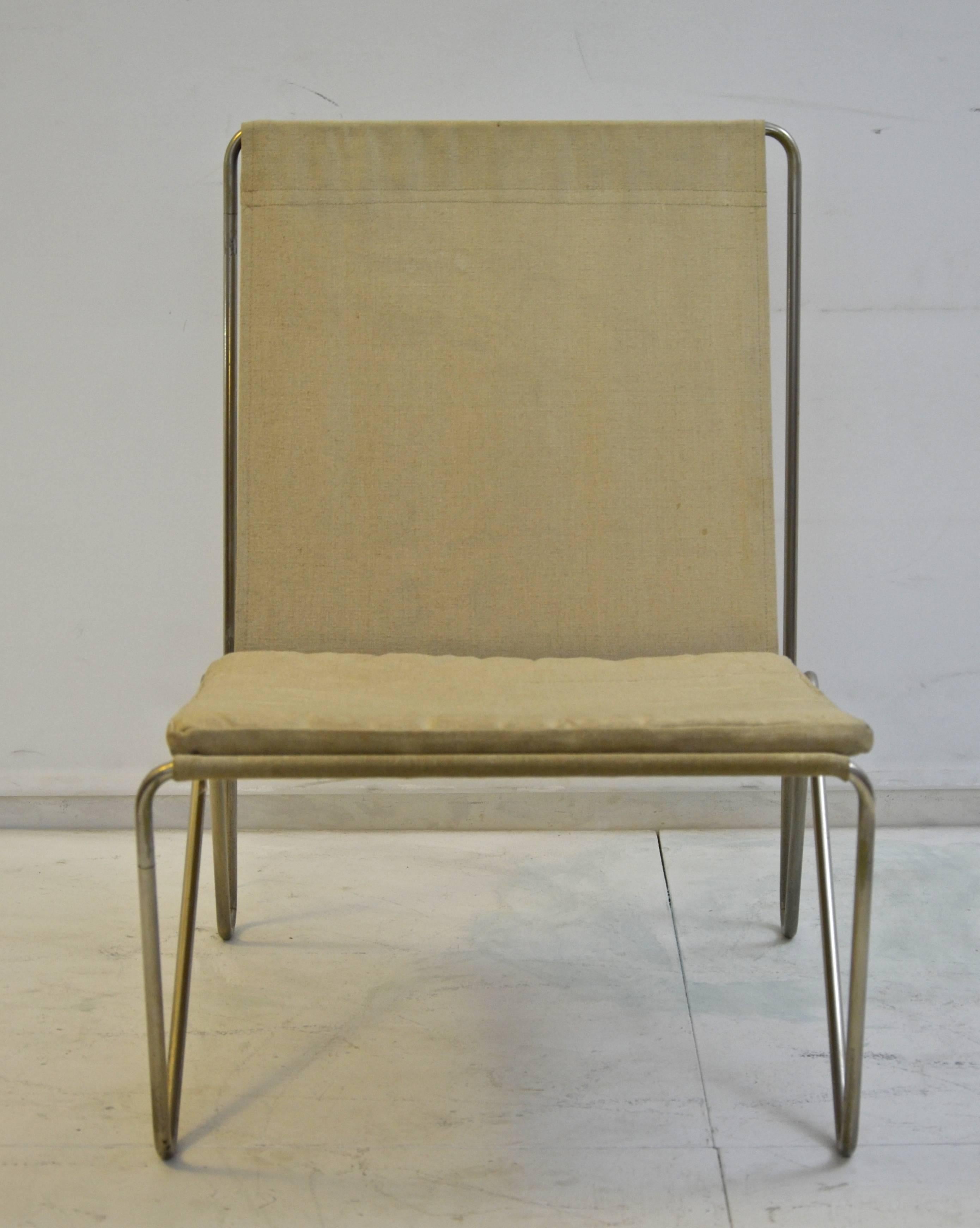 Classic "Bachelor" Linen Chair by Verner Panton, circa 1960 at 1stDibs ...