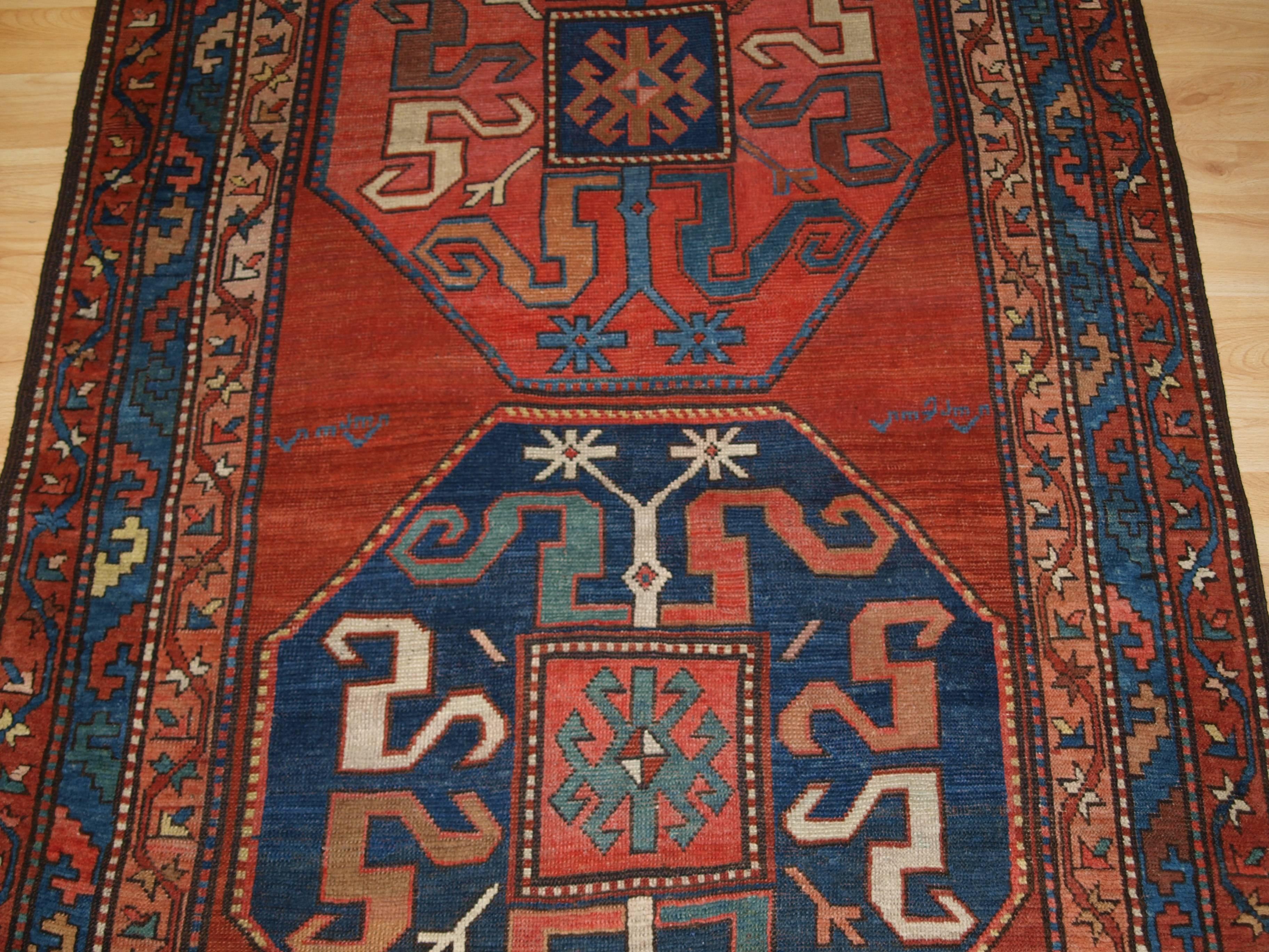 Antique Caucasian Karabagh Cloud Band Kazak Rug, circa 1880 For Sale at ...