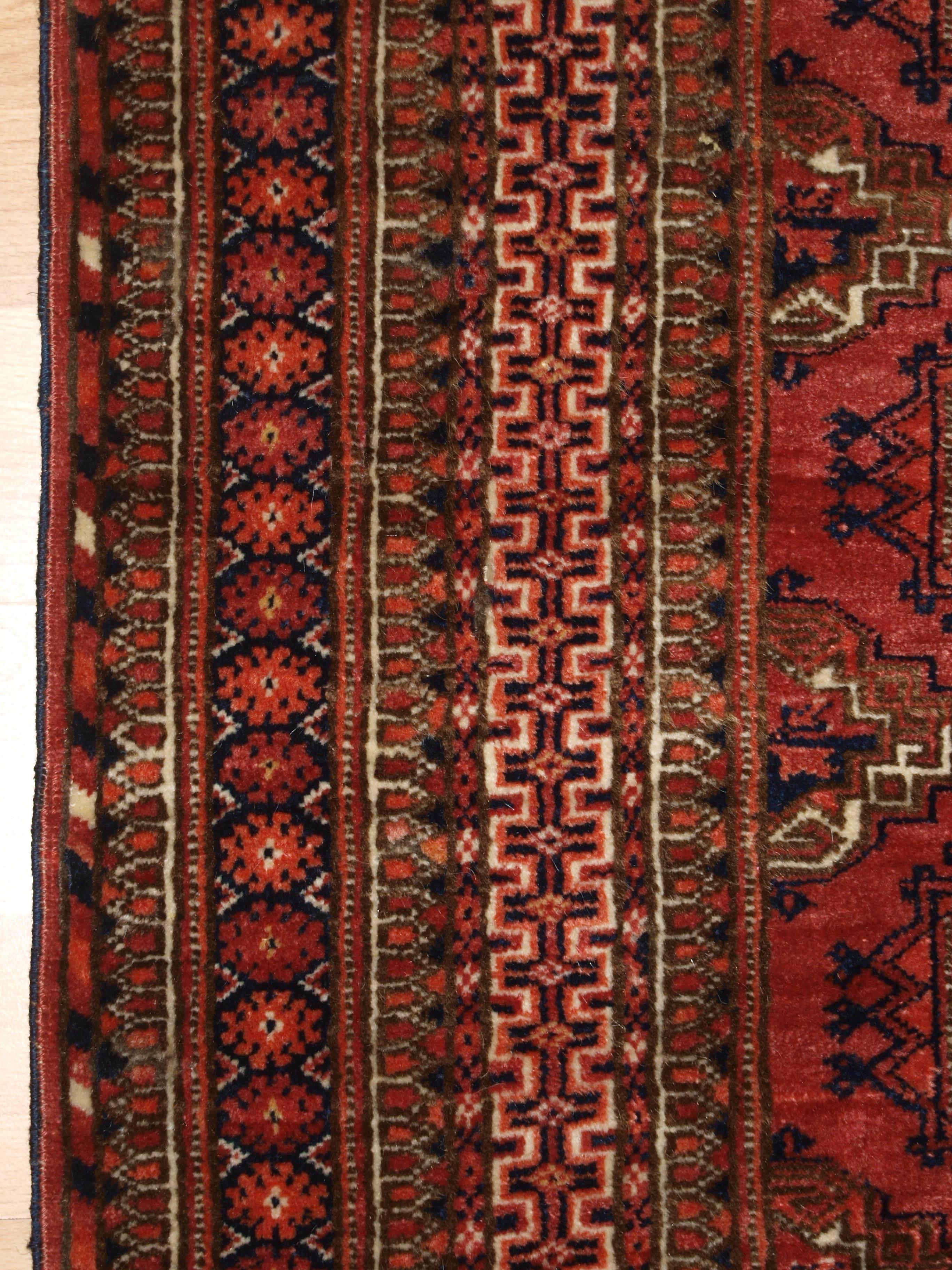Antique Tekke Turkmen Rug of Small Size, Very Fine Weave, circa 1900 ...