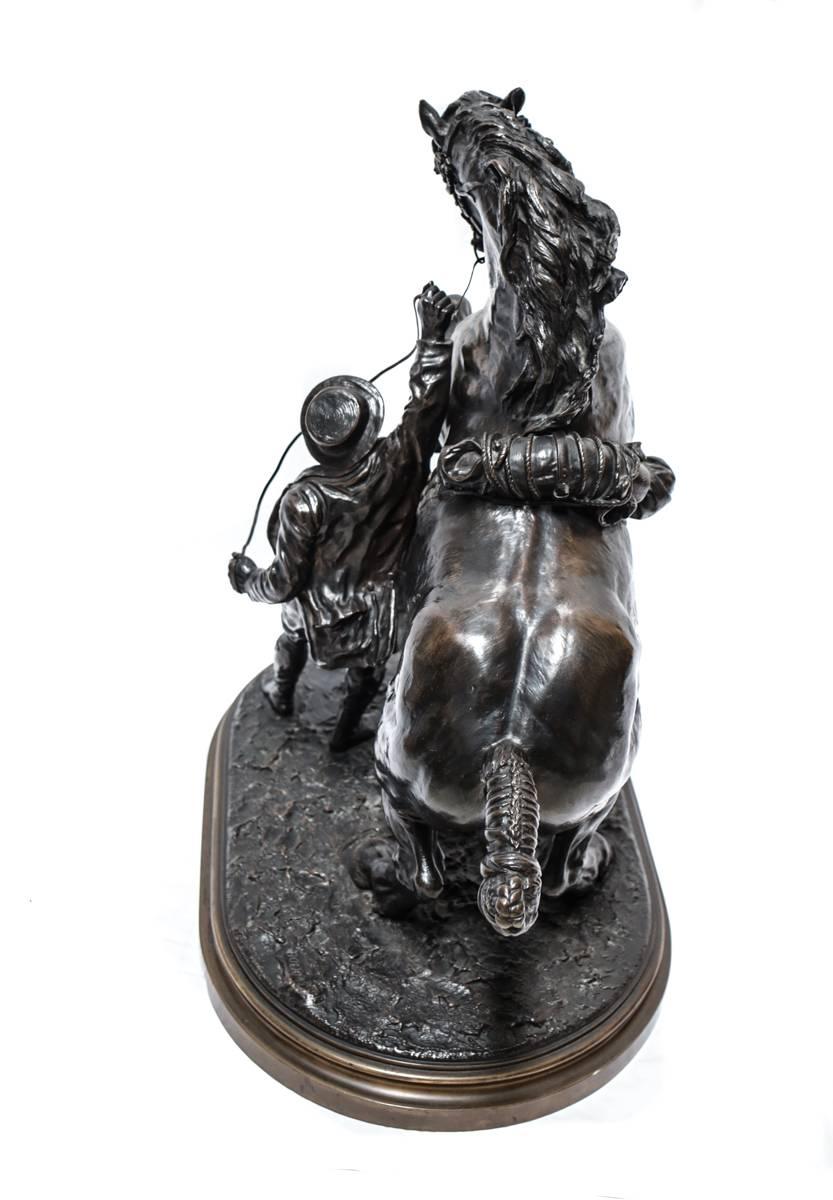 19th Century Bronze Sculpture of a Stallion by Sir Edgar Joseph Boehm ...