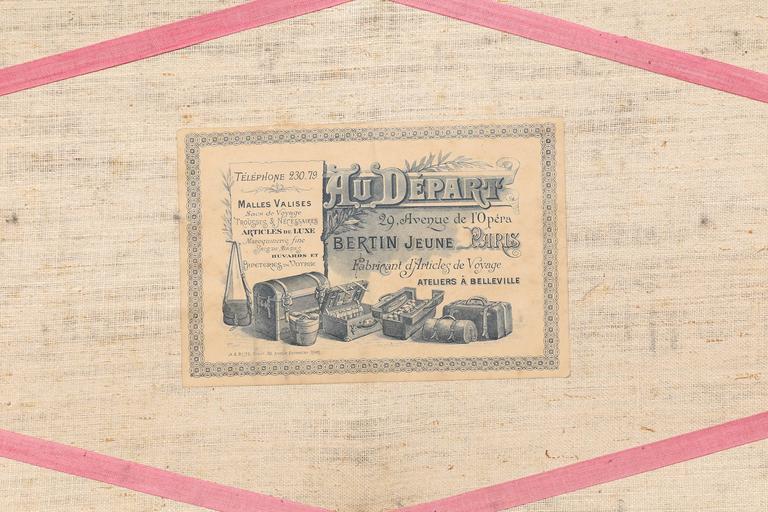 Au Depart Leather Trunk For Sale at 1stDibs | au depart trunk, audepart ...