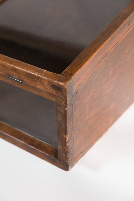 Antique Tabletop Store Display Cabinet For Sale at 1stDibs