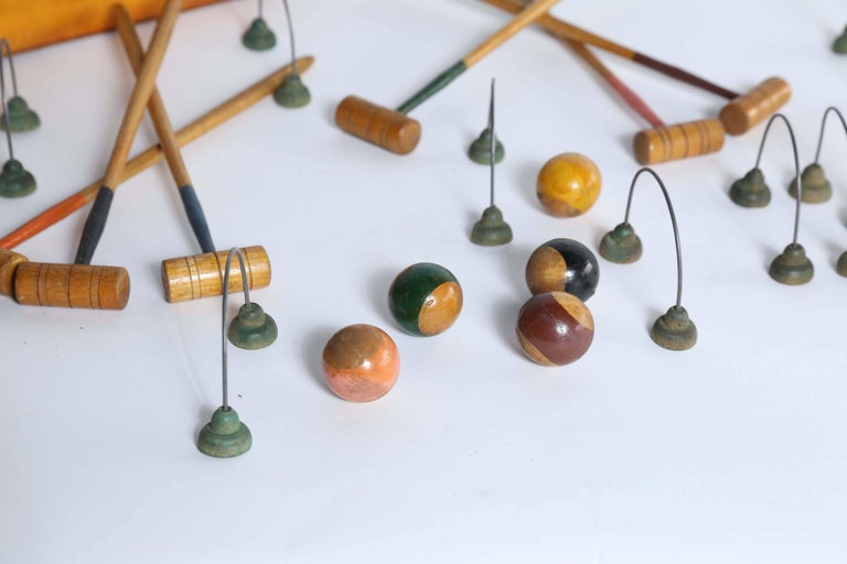 Tabletop Croquet Set at 1stDibs