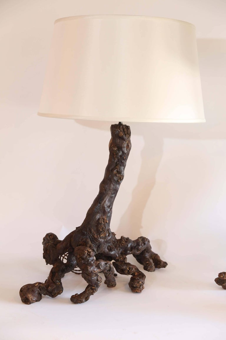French Grapevine Table Lamps at 1stDibs
