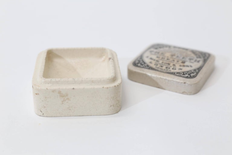 English Toothpaste Pot at 1stDibs