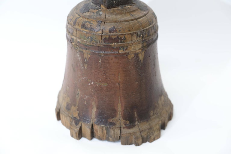 Wooden Bell-Shaped Object from Sweden at 1stDibs