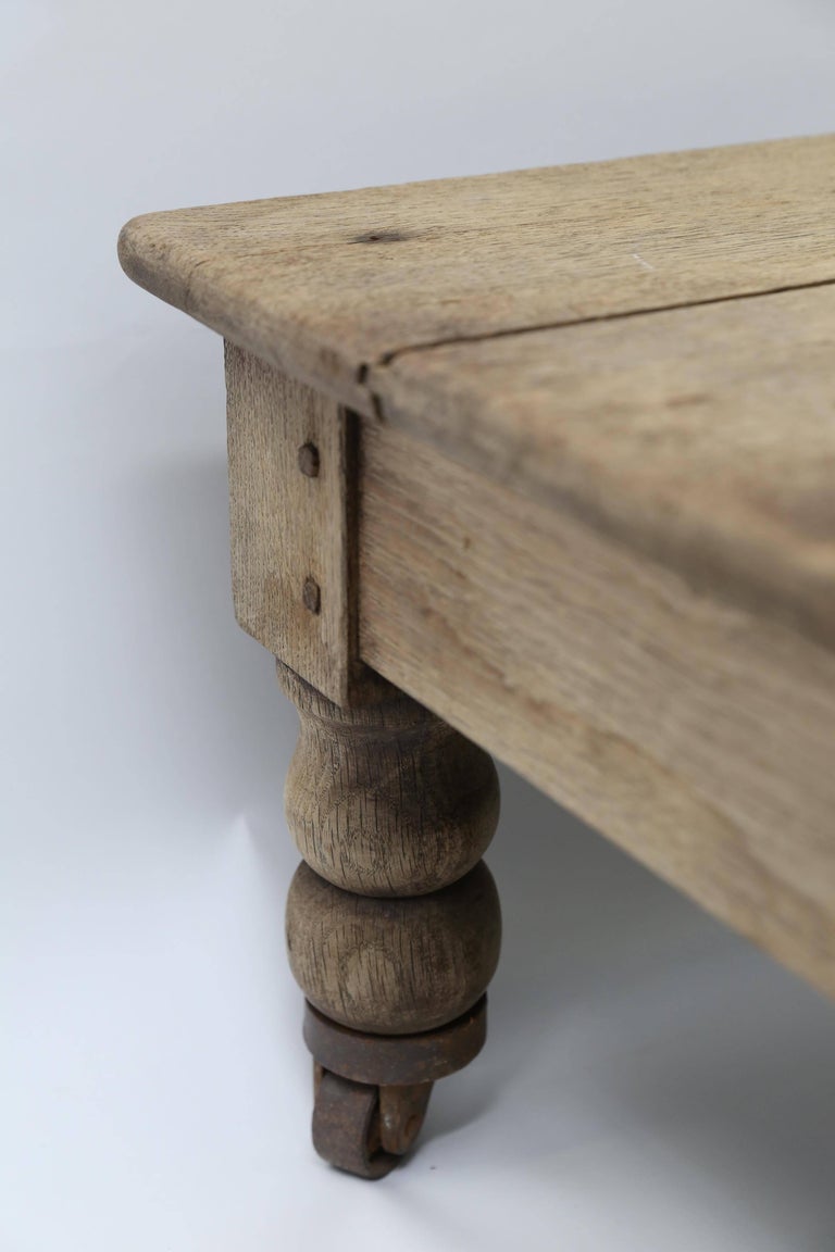 Low Wood Table from France at 1stDibs | low wooden table, low wood ...