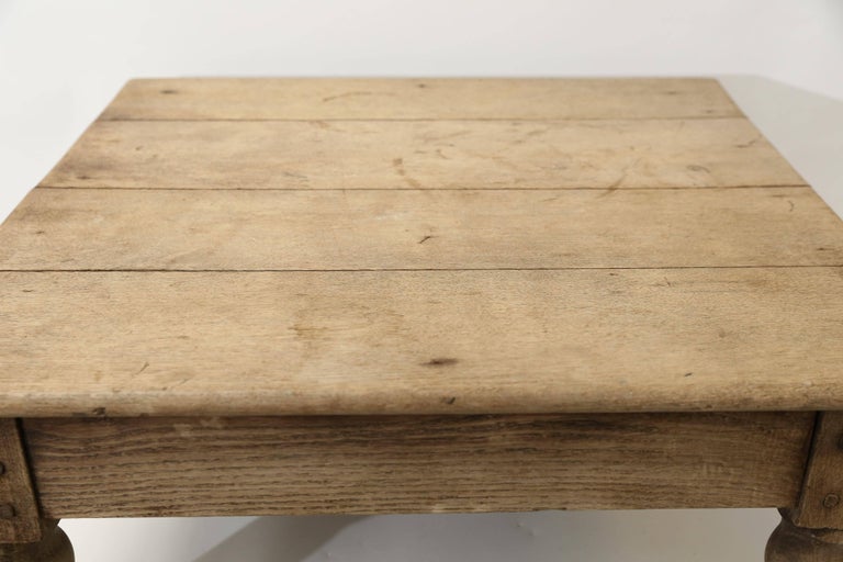 Low Wood Table from France at 1stDibs | low wooden table, low wood ...