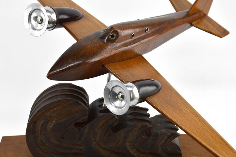 French Art Deco Airplane by Art Bois, 1935 at 1stDibs