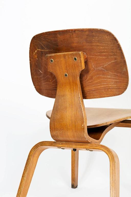 Four LCW Eames Chairs in Plywood at 1stDibs