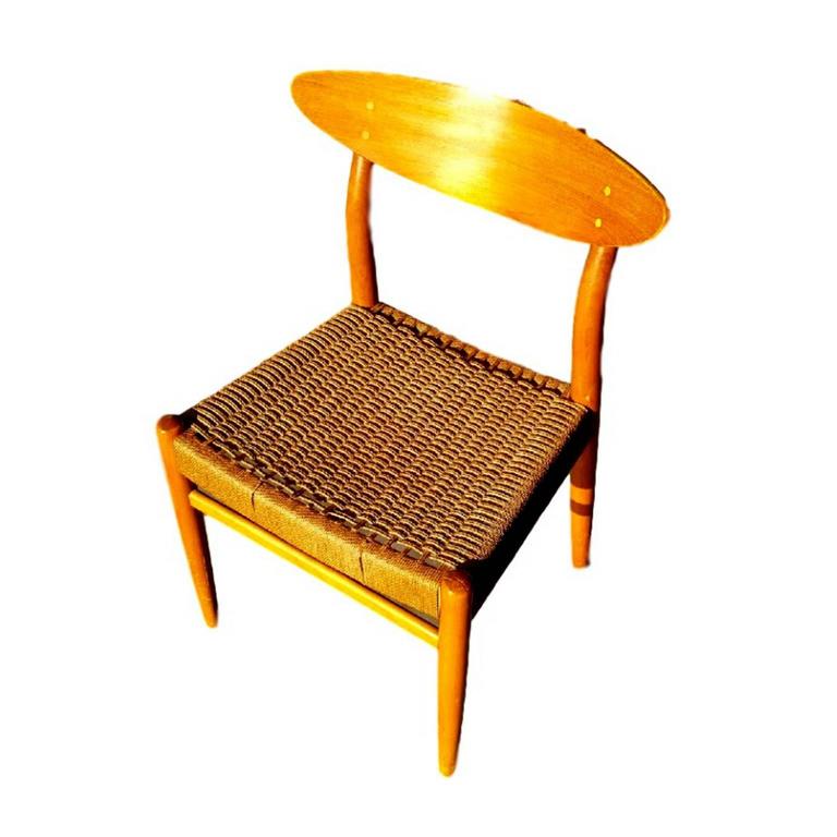 Two Danish Modern Frem Rojle Teak Chairs For Sale at 1stDibs