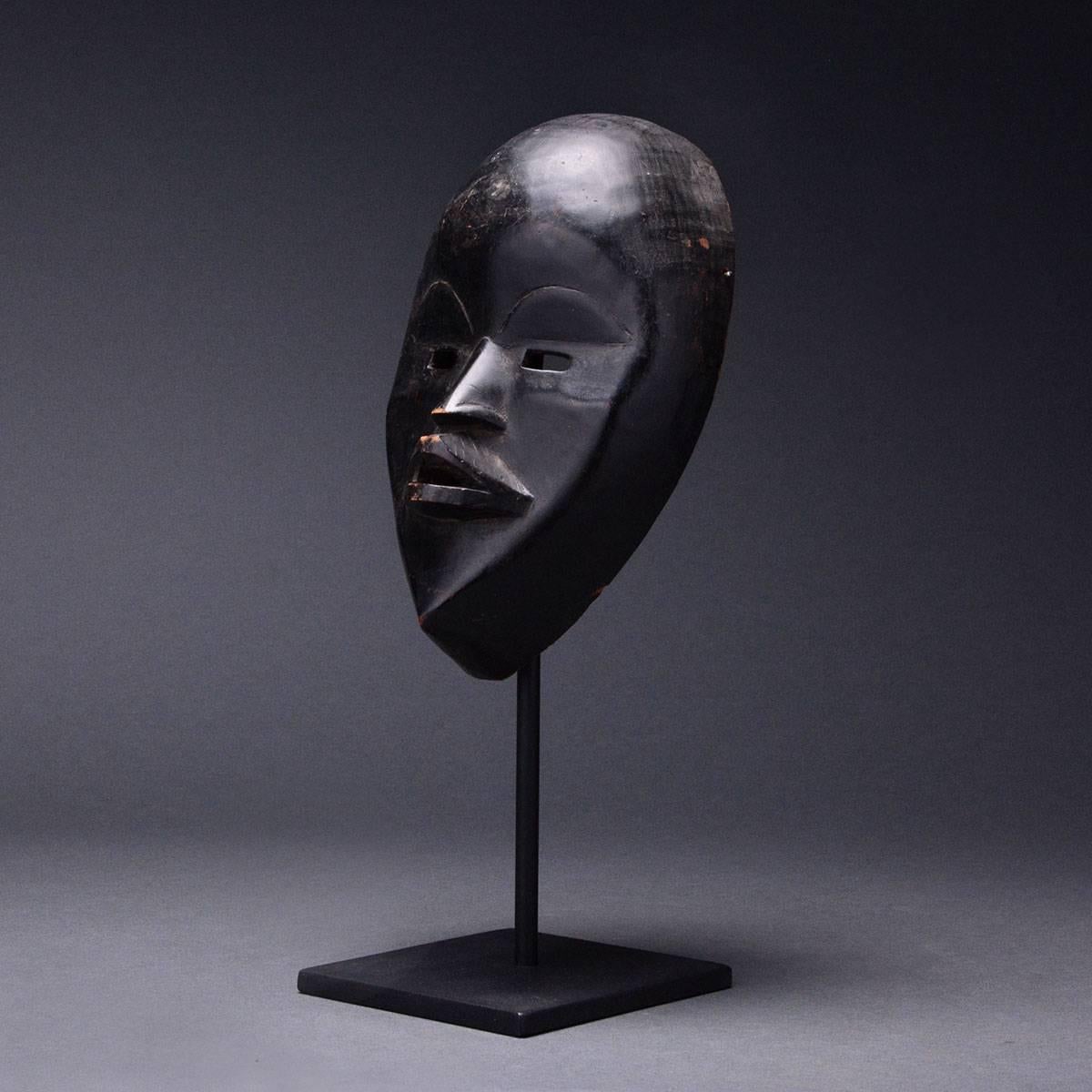 African Dan Wooden Mask from the Ivory Coast For Sale at 1stDibs