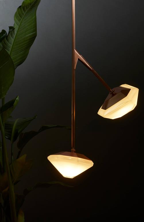 Myriad Single Pendant Single, Copper, Black For Sale at 1stDibs