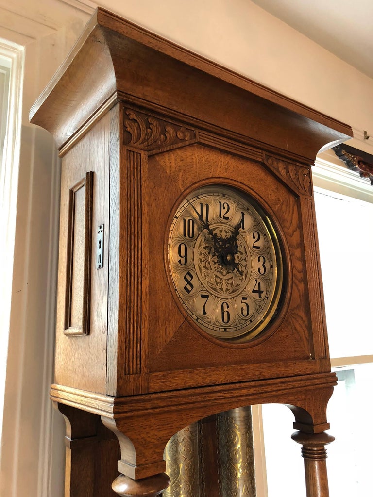 Tall Bauhaus Grandfather Clock, Austrian, circa 1920 at 1stDibs ...