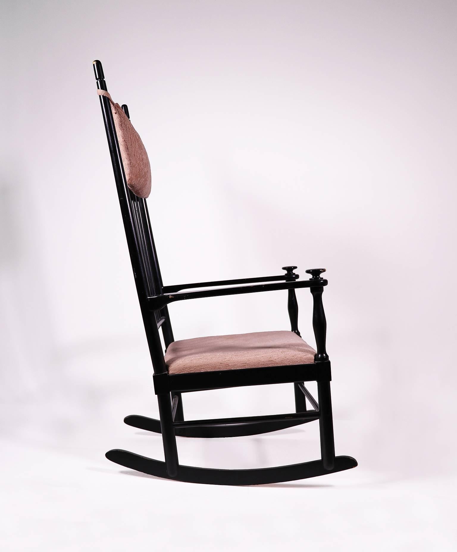 Rocking Chair “Isabella" by Karl-Axel Adolfsson for Gemla, Sweden at ...