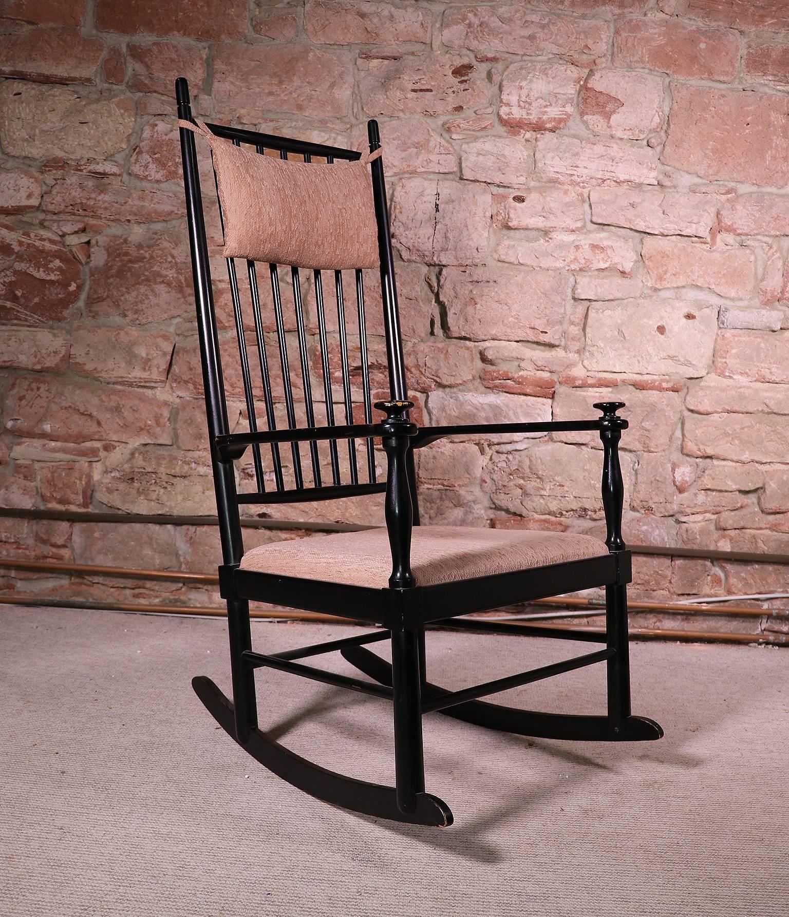 Rocking Chair “Isabella" by Karl-Axel Adolfsson for Gemla, Sweden at ...