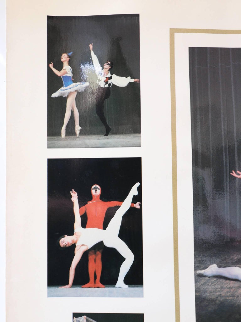 Vintage Russian Ballet High Glossy Soviet-Era Poster, 1980s Bolshoi ...