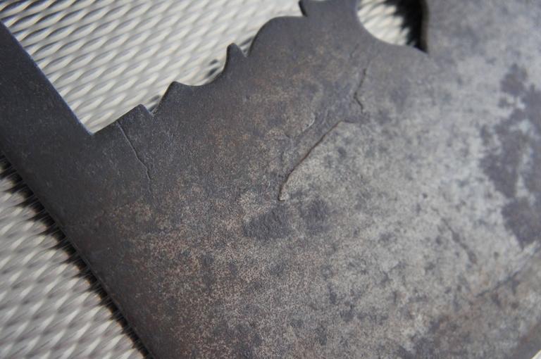 Antique Late 18th Century Hand-Forged Cheese Cutter / Knife Museum ...
