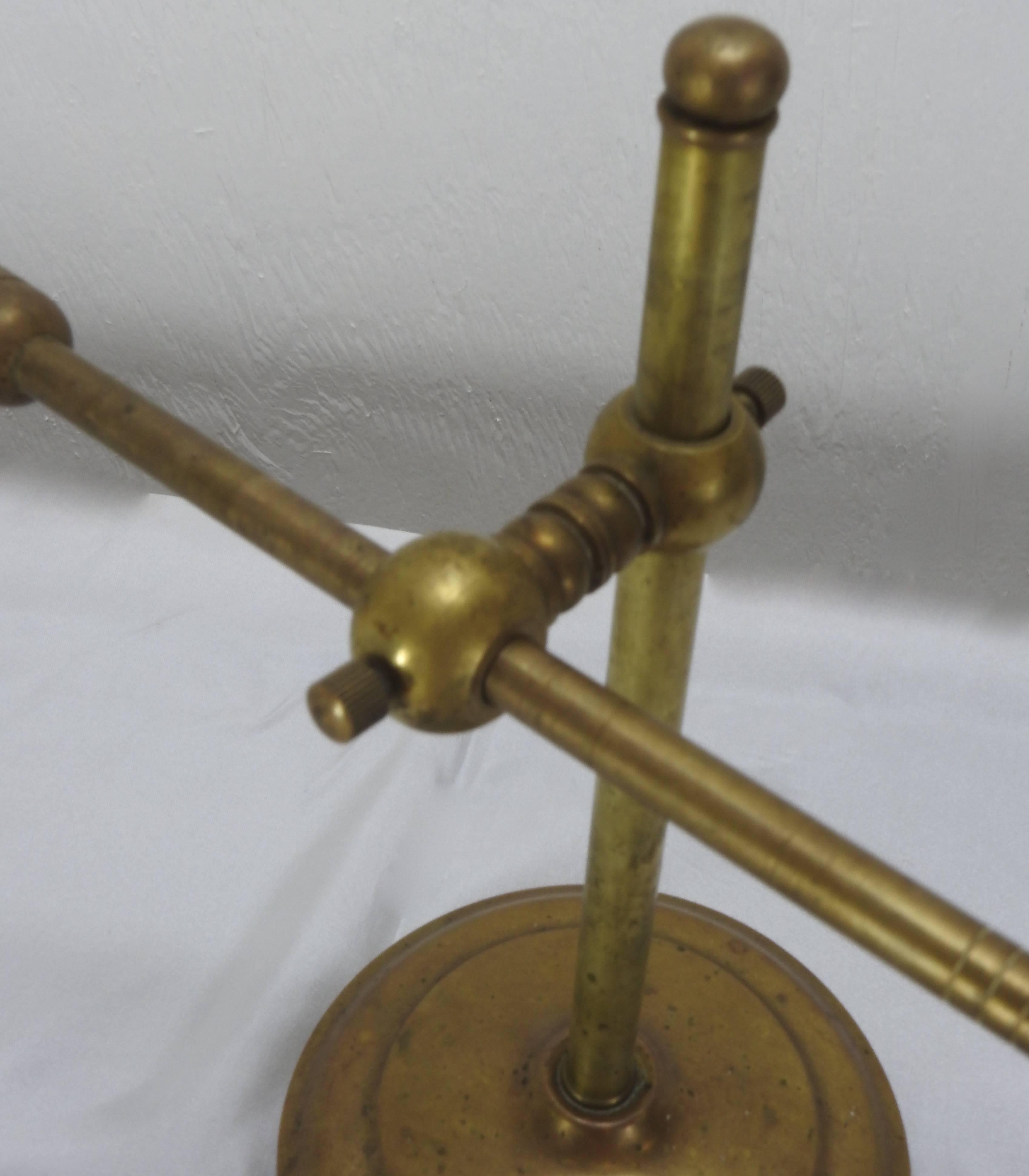 Industrial Magnifier on Stand Solid Brass at 1stDibs | brass magnifying ...