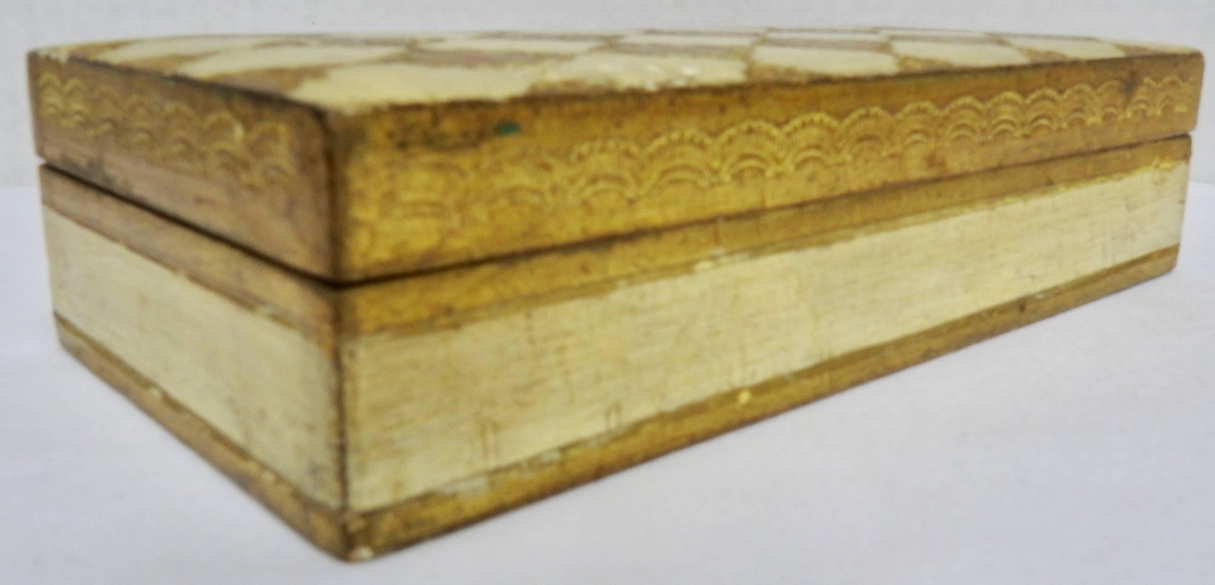 Italian Florentine Box, Midcentury For Sale at 1stDibs | florentine boxes