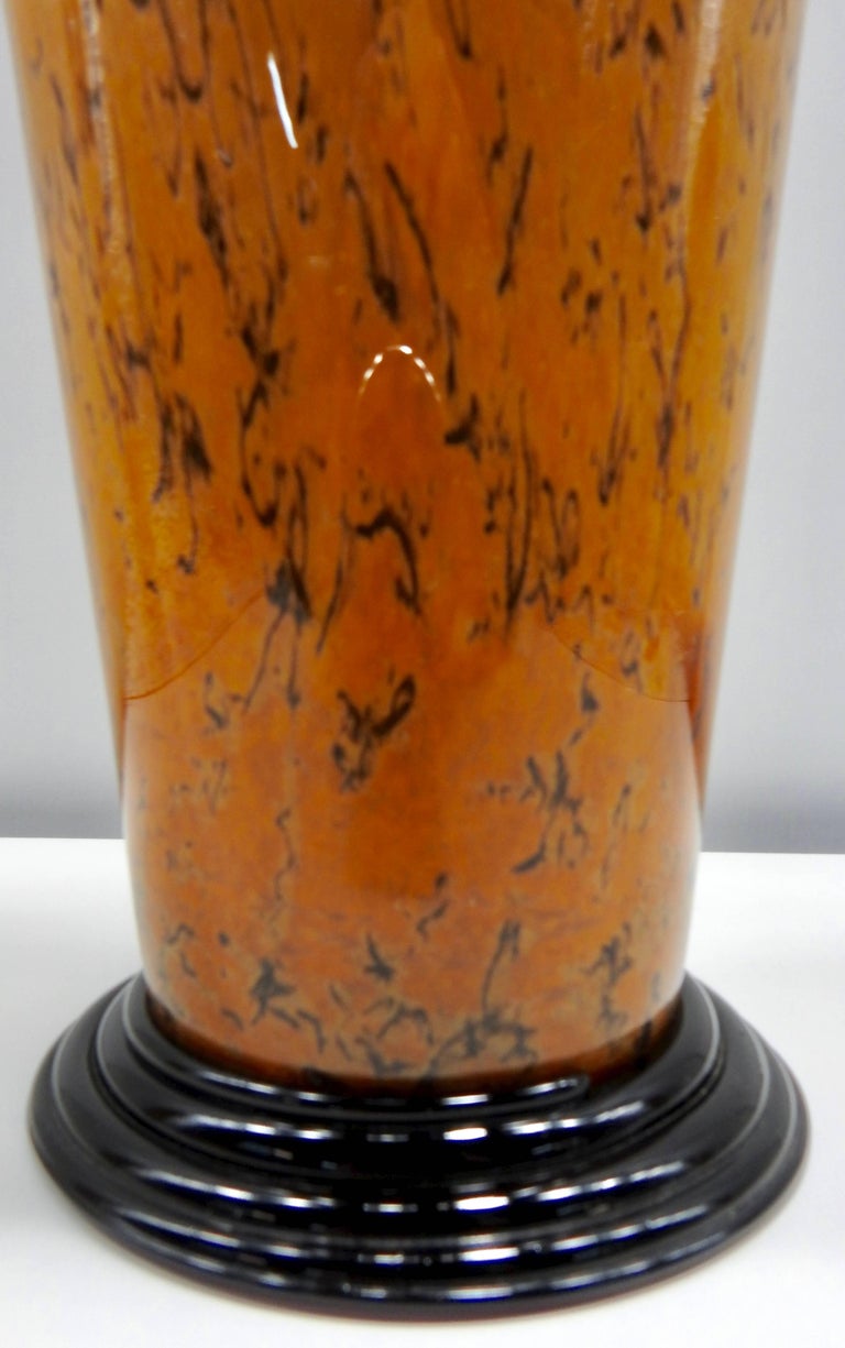 Signed CB Art Glass Vase by Curtis Brock at 1stDibs | curtis brock ...