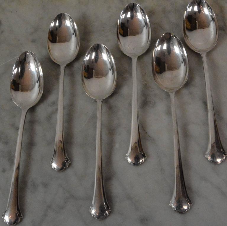 Towle Sterling Silver Flatware Set Chippendale Pattern 39 Pieces For ...